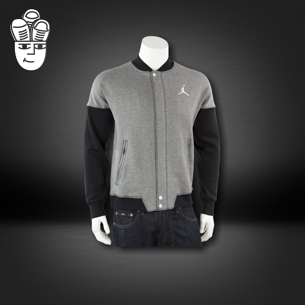 Купить Спортивная куртка air jordan varsity jacket aj男子时尚棒球衫 运动外套 卫衣 ...
