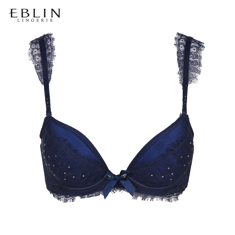 Купить Бюстгальтер eblin сексуальные кружева с бриллиантами женские собрать бюстгальтер нижнее ...