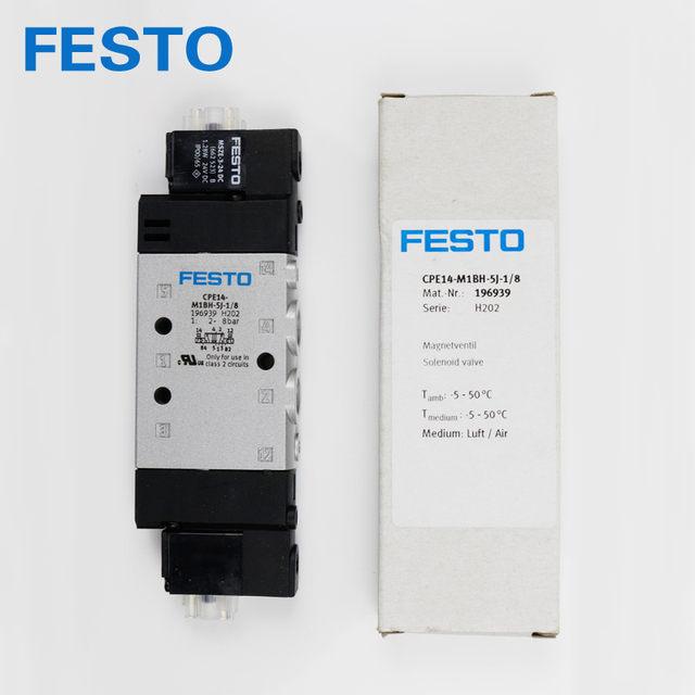FESTO Festo의 공압 솔레노이드 밸브 CPE18-M1H-5J-4분의 1 163143CPE24-M3H-5L-8분의 3 :: 하오툴즈