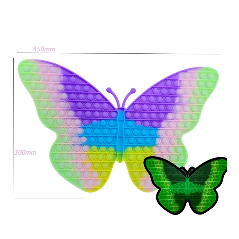 Купить big Push PopIt Bubble Sensory Rainbow Fidgets fidget toy set в ...