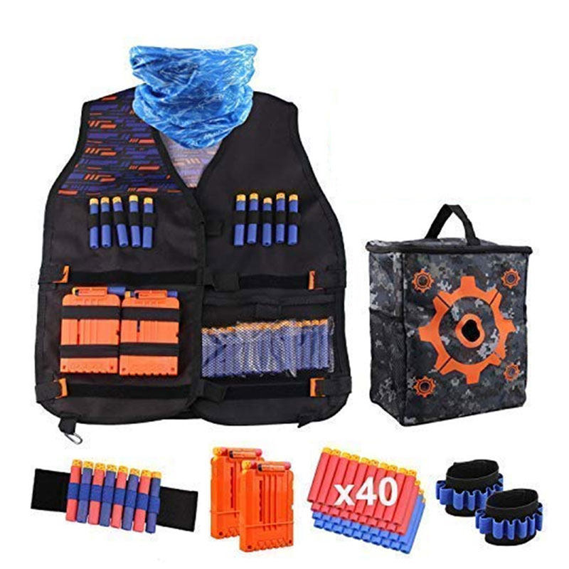 Купить Toy Suit for Nerf Gun Tactical Equipment Bullet Magazine Gif в ...
