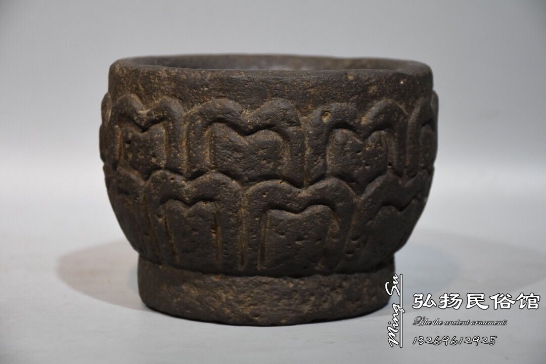 Купить Чисто поколение Старая каменная чаша, старинная резьба по камню ...
