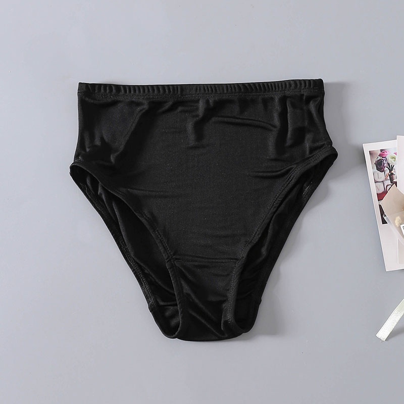 Купить Природный шелк мисс трусы шелк вязание трусики средней высоты ...