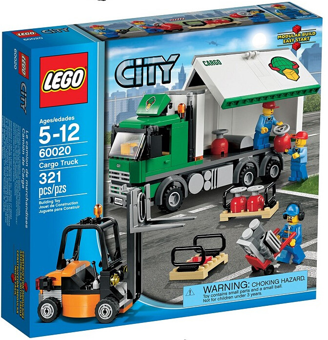 Rare LEGO City Series 60020 Cargo Truck City CITY Series Children's ...